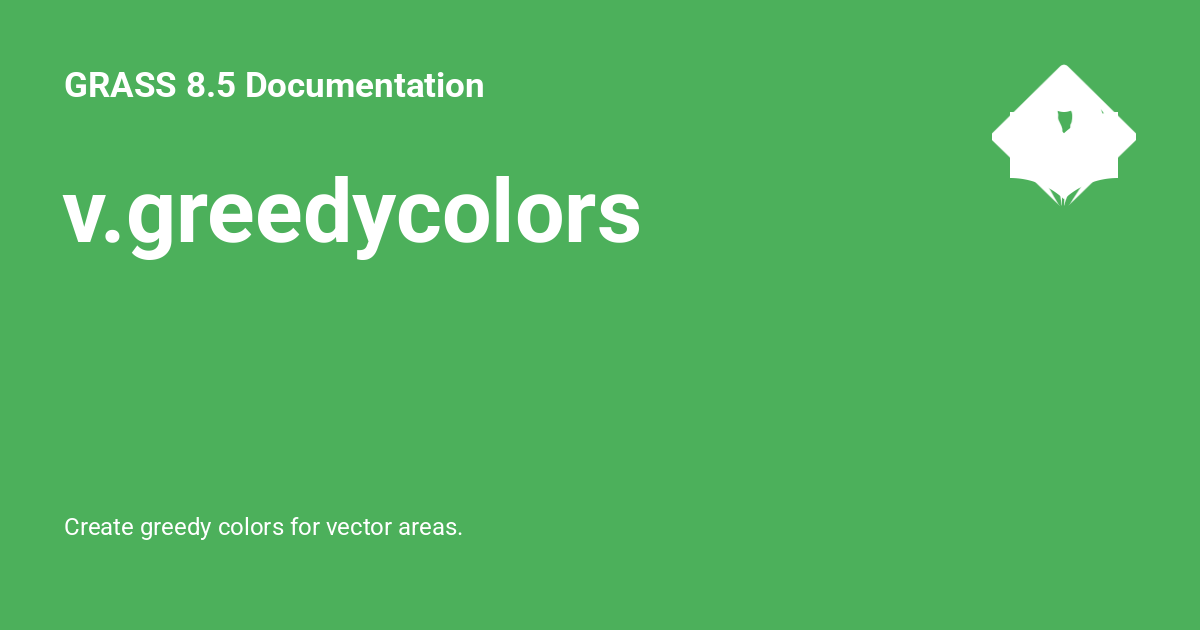 v.greedycolors - GRASS 8.5 Documentation