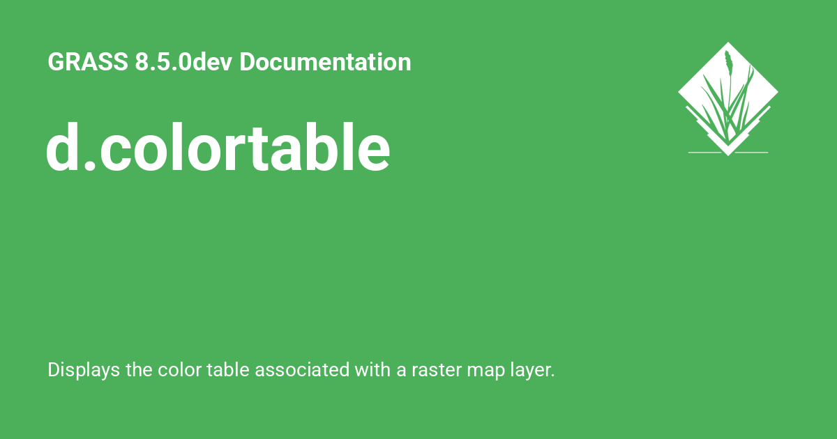 Lortable Grass 8 5 0dev Documentation
